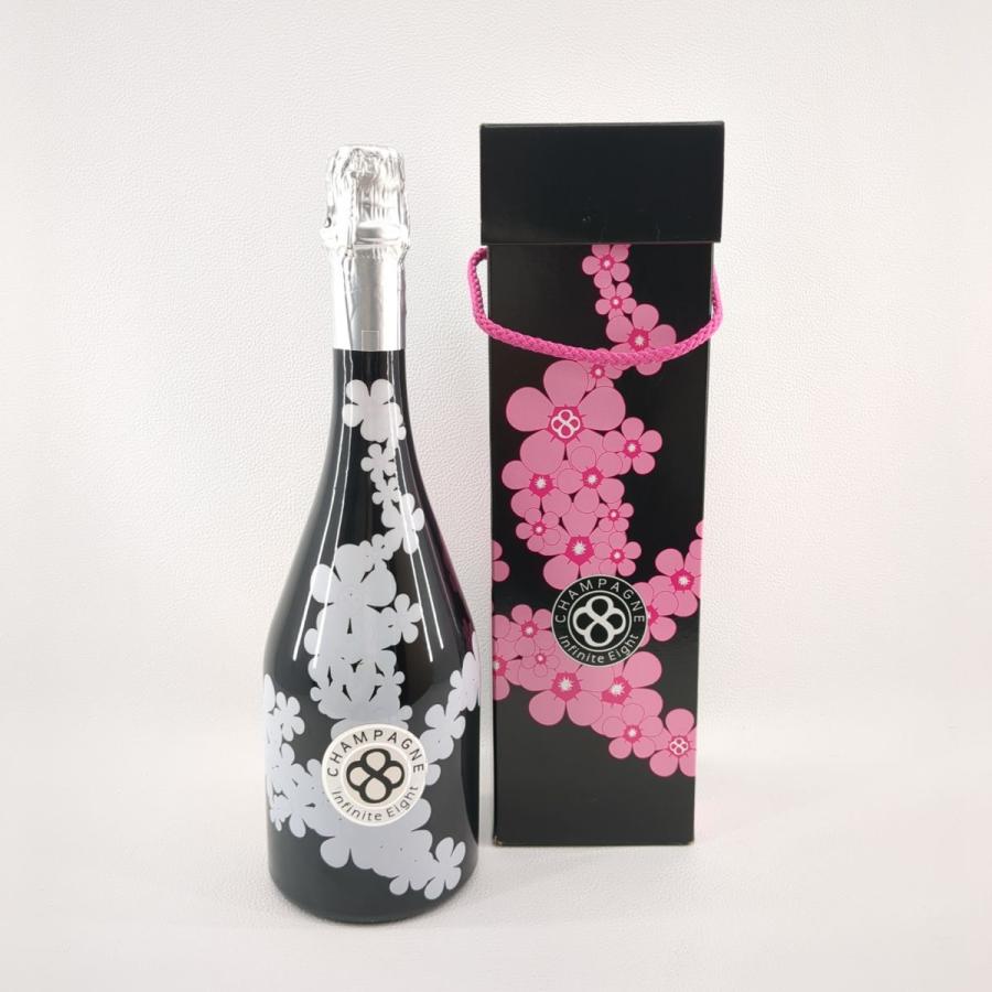 未開栓】シャンパン インフィニット エイト Cuvee Blossom キュベブロッサム ブリュット 750ml 12% 1654g フランス ...