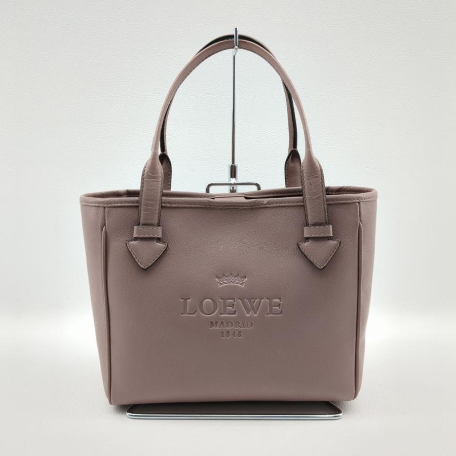 ロエベ ミニトートバッグ ヘリテージ ピンク系 レザー ハンドバッグ LOEWE 3109/宮竹店 : ピックアップジャパン ヤフー店 - 通販 - Yahoo!ショッピング