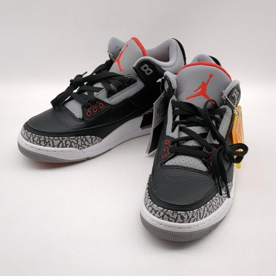 エア ジョーダン 3 未使用品 ナイキ スニーカー エアジョーダン 854262-001 SIZE 26.5cm ブラックセメント AIR JORDAN3 RETRO OG NIKE 3109 ...