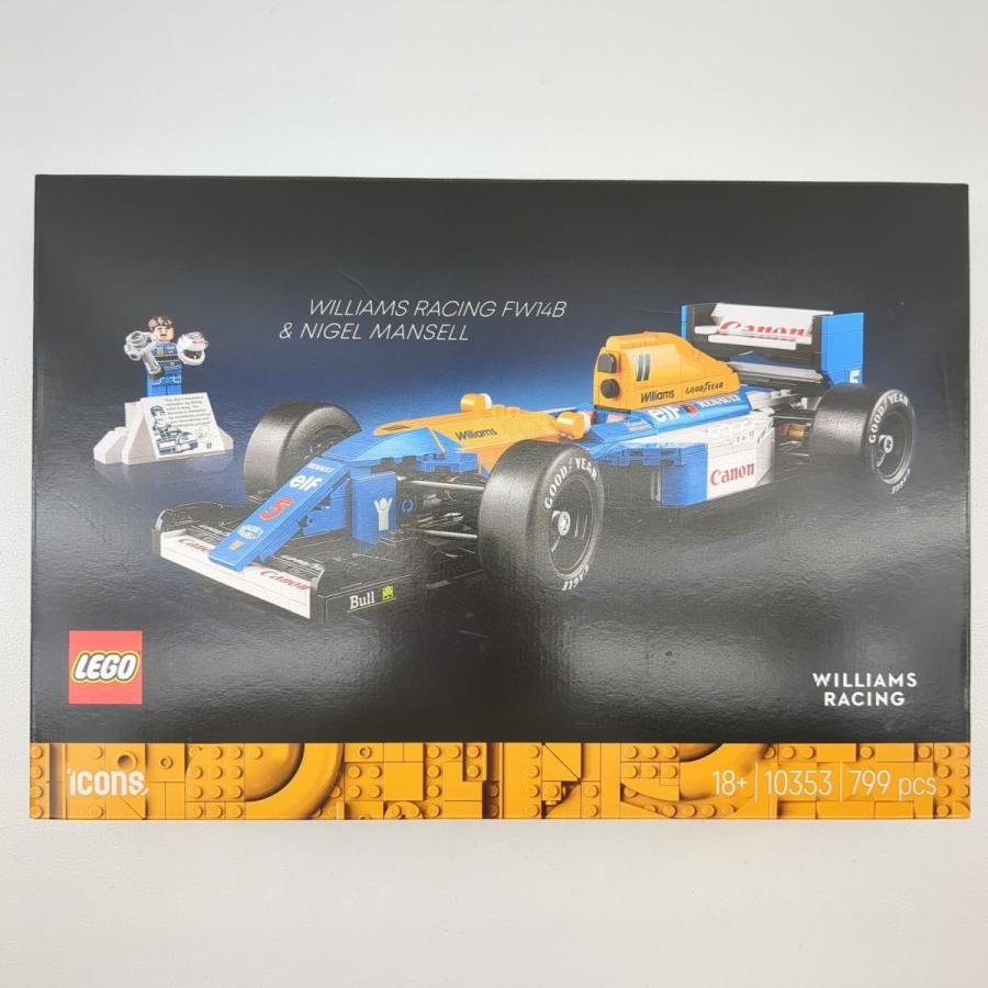 LEGO（レゴ） 未開封品 LEGO Williams Racing FW14B＆Nigel Mansell 10353 LEGO 3109 ...