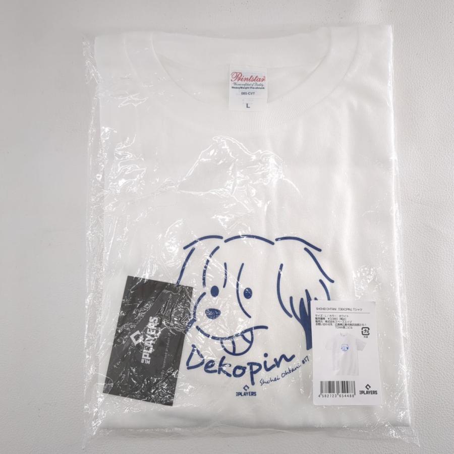 MLB 未開封品 MLB公式 半袖 Tシャツ サイズ L 大谷翔平 デコピン ホワイト メンズ DEKOPIN 古着 中古 3114/高洲店 ...