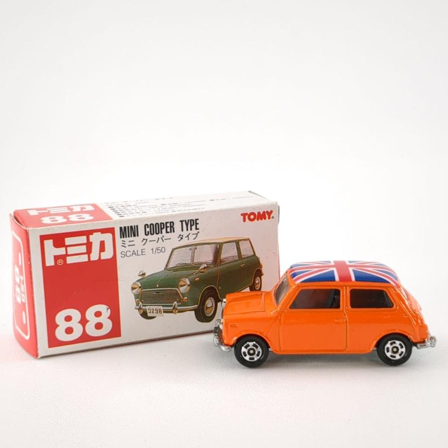 トミカ TOMY 1/50 ミニクーパータイプ (オレンジ/赤箱/中国製 トミカ TOMY 1/50 ミニクーパータイプ (オレンジ/赤箱/中国製