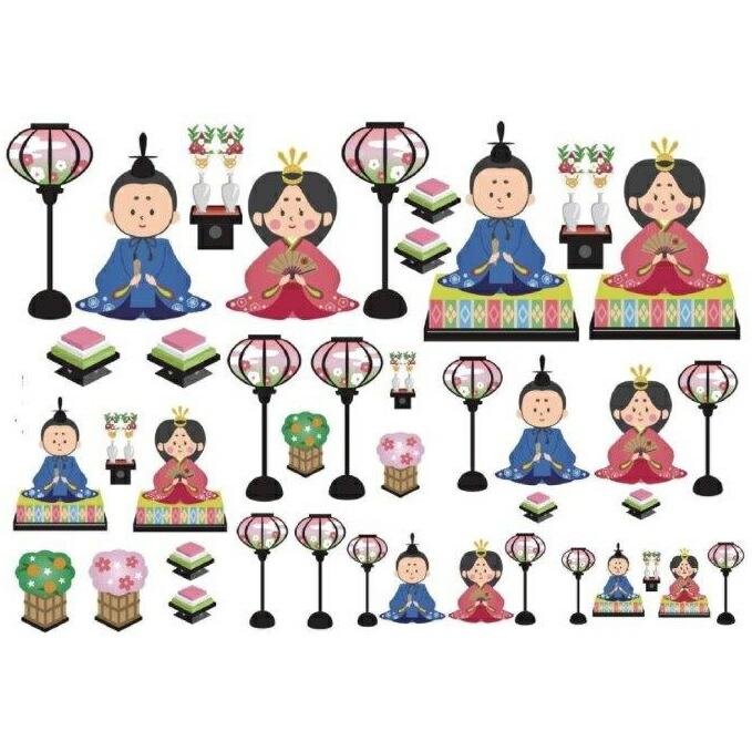 白磁用転写紙Q 9030ひな人形 / ひなまつり ひな祭り おひなさま お雛様 桃の節句 和柄 和風 日本 桜 春 女の子q0 : 転写紙ショップぴこランド - 通販 - Yahoo!ショッピング