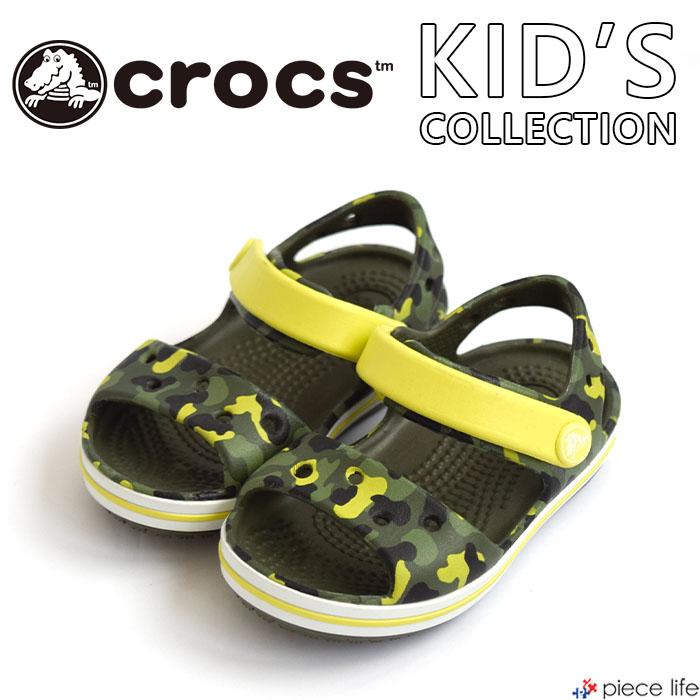 crocs クロックス メンズ レディース 正規取扱店 クロックバンド シーズナル グラフィック サンダル キッズ 男の子 女の子 春 夏 ...