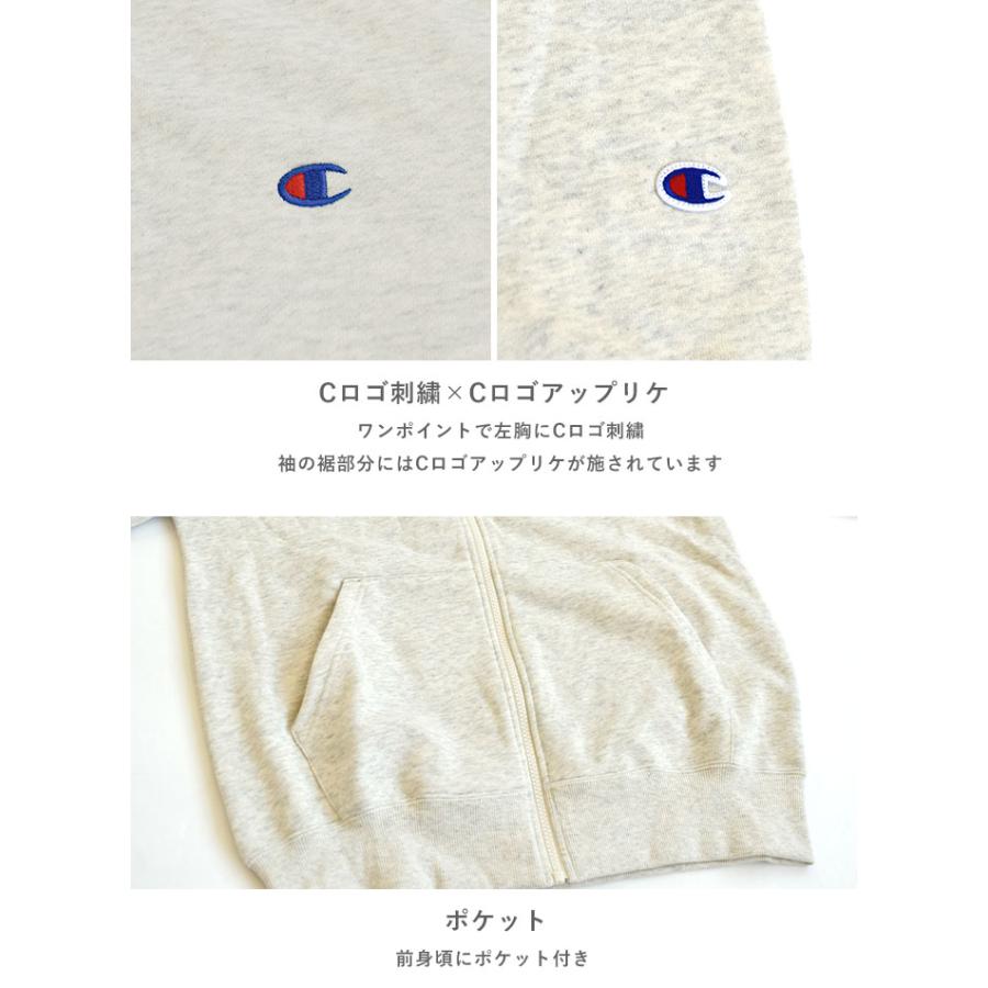 Champion 2025春夏新色追加 正規取扱店 チャンピオン パーカー ジップフーデッドスウェットシャツ ジップアップ スウエット メンズ レディース C3-Y137 : piece ...