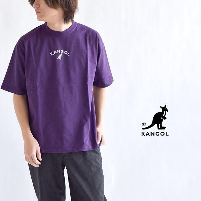 KANGOL カンゴール KANGOLTシャツ ワンポイントロゴ刺繍 半袖 KANGOL カンゴール KANGOLTシャツ ワンポイントロゴ刺繍 半袖