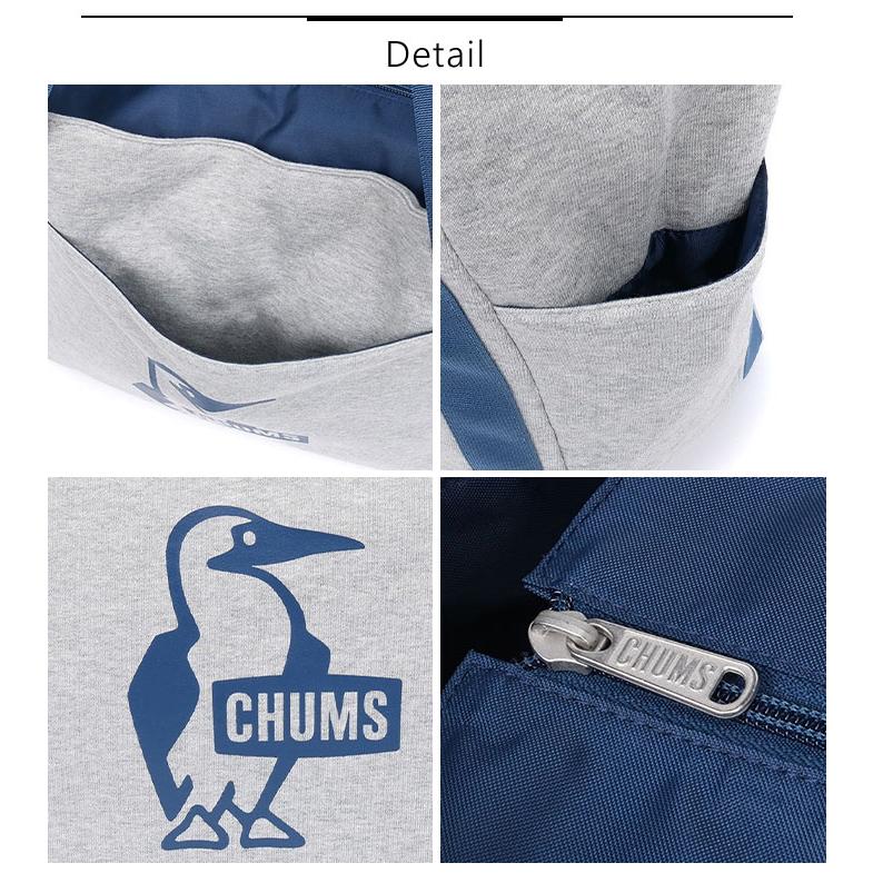 CHUMS 2025春夏新作 チャムス トートバッグ マザーズ ママ かばん 撥水 はっ水 撥油 防汚 バルーン スウェット A4 メンズ レディース 大きめ 大容量 CH60-3808 ...