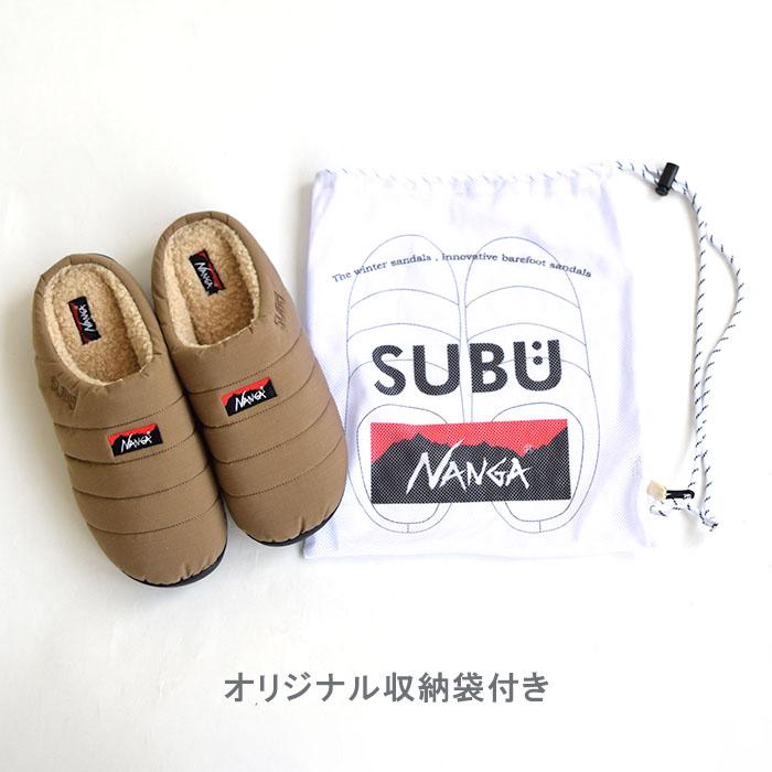 NANGA ナンガ subu スブ ヒノック ×SUBU HINOC WINTER SANDAL ウィンター サンダル キャンプ アウトドア タキビ NA-3E512 : piece life ...