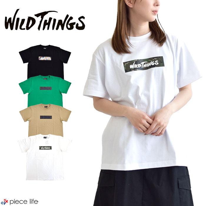 ワイルドシングス WILDTHINGS Tシャツ 半袖 ボックスロゴ トップス 綿100％ メンズ レディース WT23046K : piece life - 通販 - Yahoo!ショッピング