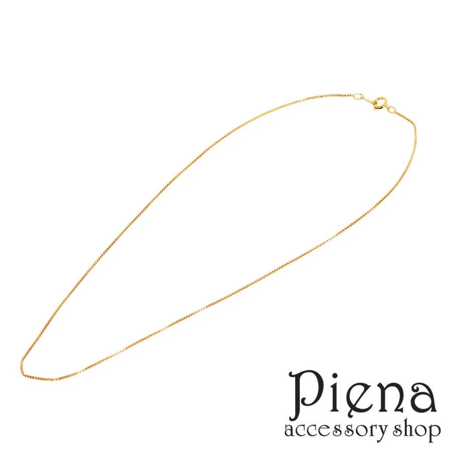 ネックレス 14KGF ゴールドフィルド ボックス ベネチアンチェーン 40cm 0.8mm 金属アレルギー対応 爆買 : アクセサリーショップ PIENA - 通販 - Yahoo!ショッピング