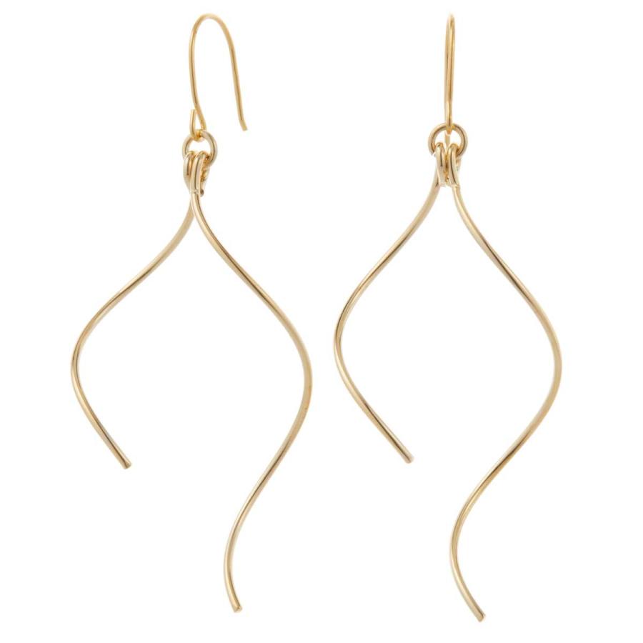 ピアス レディース 日本製 K14ゴールドフィルドフック K14GF 14金 ワイヤー 華奢 細い 幾何学 ドロップ スクエア 揺れる ジプシー 爆買 : アクセサリーショップ PIENA ...