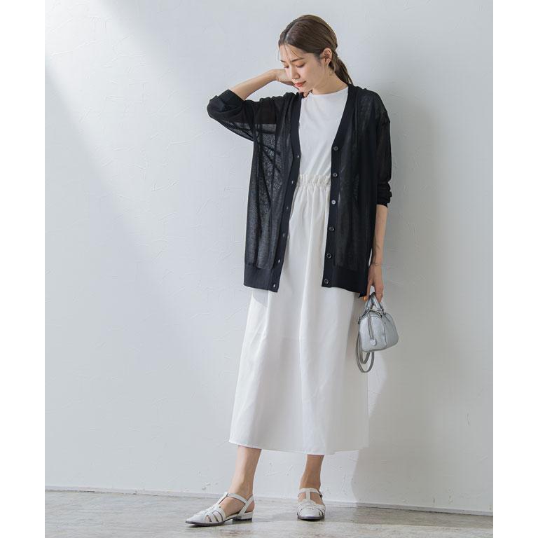 カーディガン ドライタッチ 洗濯可 UV対策 冷房対策 ウォッシャブル 体型カバー レディース （新作×送料無料〜3/20 9:59まで） :ty2212-012008:Pierrot(ピエロ ...