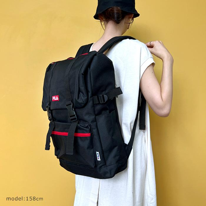 FILA フィラ リュック A4 黒 ブラック おしゃれ 大容量 通勤 通学 巾着 シンプル プレゼント ギフト クリスマス / メール便不可 : cofuri(コフリ) - 通販 ...