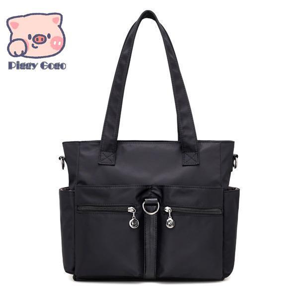 ショルダーバッグ トートバッグ レディース ファスナー 収納やすい マザーズバッグ 通勤 通学 2way 軽い 防水 ポケット多い a4 : Piggy Gogo - 通販 - Yahoo ...
