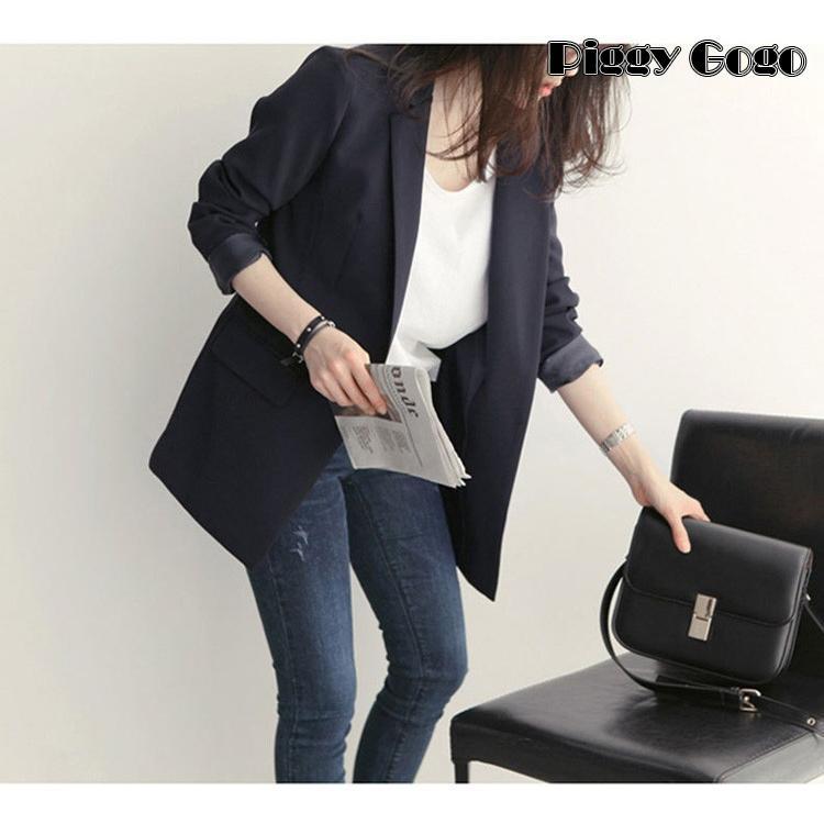 ブレザー スーツ スーツジャケット レディース きれいめ 秋冬 40代 30代 50代 ロング丈ブレザー カジュアルウエア 長袖 着痩せ 韓国風 通勤 オシャレ : dd-0919-f832 ...