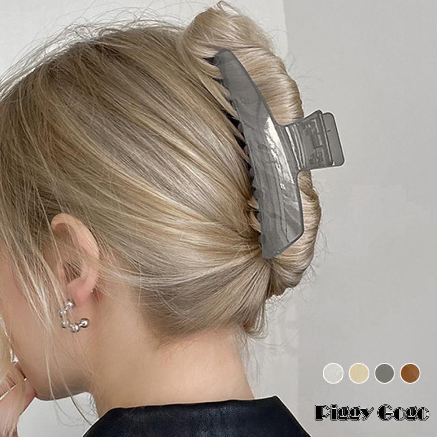 バンスクリップ ヘアクリップ 大きめ : Piggy Gogo - 通販 - Yahoo!ショッピング