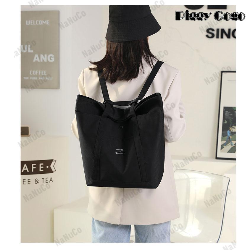 トートバッグ レディース a4 軽量 ナイロンバッグ 旅行 2way リュック トート ビジネス 通勤バッグ 軽い おしゃれ 大きめ 大容量 女性 カバン 黒 40代 50代 :dd-606 ...