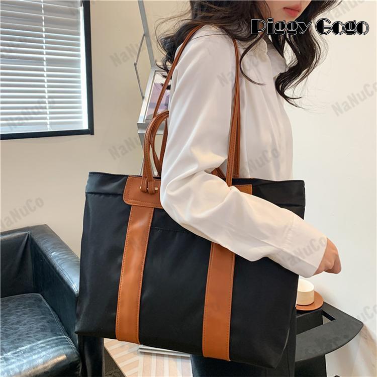 トートバッグ レディース 軽い ナイロン 2way 通勤バッグ a4 トート b5 肩掛けバッグ 大きめ 大容量 女性 カバン ビジネス 手提げ 旅行 撥水 軽量 おしゃれ : Piggy ...