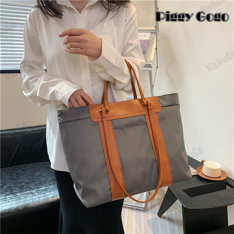 トートバッグ レディース 軽い ナイロン 2way 通勤バッグ a4 トート b5 肩掛けバッグ 大きめ 大容量 女性 カバン ビジネス 手提げ 旅行 撥水 軽量 おしゃれ : Piggy ...