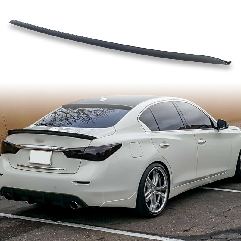 FYRALIP リアルーフスポイラー 未塗装 Y15R High Kickタイプ 日産用 スカイラインセダン V37用 2014-2023 外装 エアロ 両面テープ取付 : Piいい - 通販 ...
