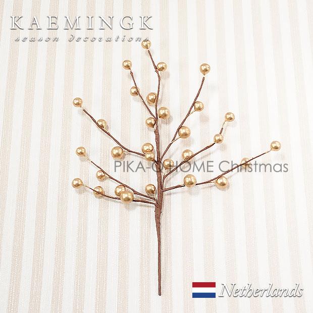 クリスマスツリー 飾り付け オーナメント KAEMINGK レトロ ベリーピック デコレーション 黄金の実 ゴールド 26cm[130064] : ピカキュウAC2号ヤフー店 - 通販 ...