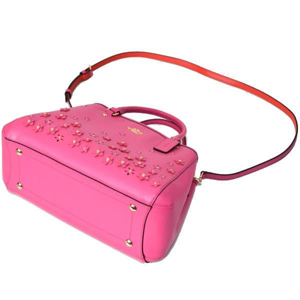 COACH（コーチ） バッグ ラグジュアリー フローラル アップリケ レザー