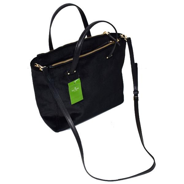 ケイトスペード バッグ katespade ベルベット 2way 斜めがけ ショルダー ハンド バッグ ブラック 5586 kate spade NEW YORK（ケイト・スペード ニューヨーク） ケイト