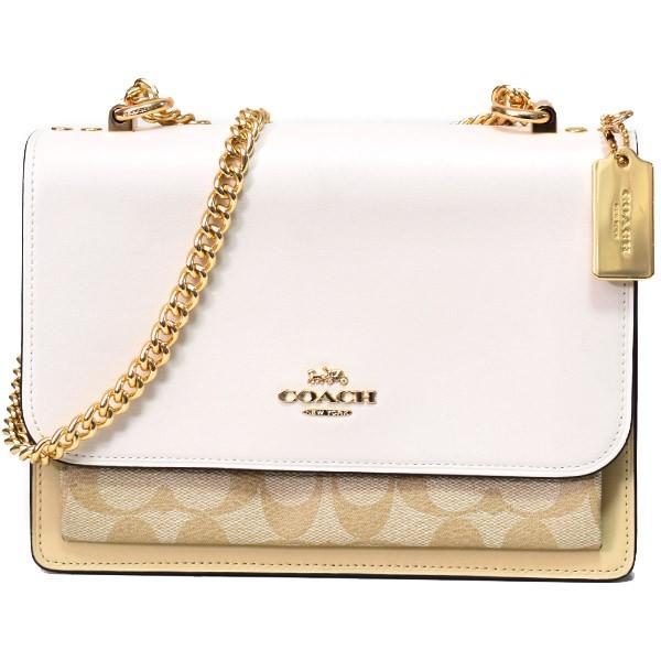 COACH コーチ バッグ スムースレザー コーティングキャンバス スネークエンボスドレザー シグネチャー クレア 2way ショルダー ...