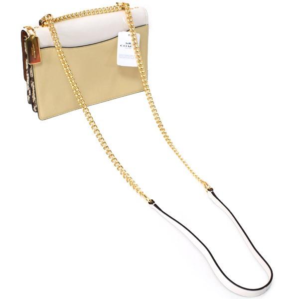 COACH コーチ バッグ スムースレザー コーティングキャンバス スネークエンボスドレザー シグネチャー クレア 2way ショルダー ...