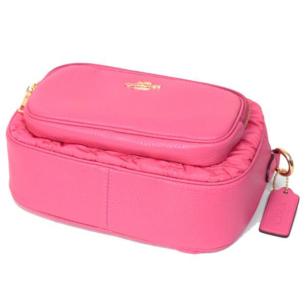 COACH（コーチ） バッグ ナイロン ぺブルレザー コート ルーシング