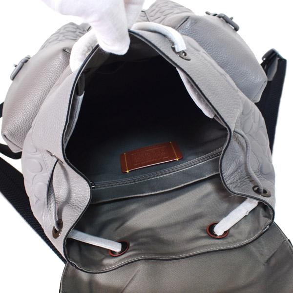 COACH（コーチ） メンズ バッグ レザー 型押し シグネチャー ワーナー