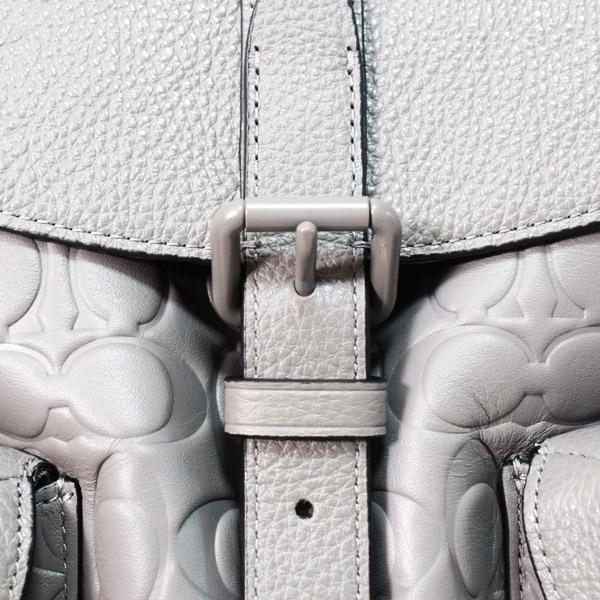 COACH（コーチ） メンズ バッグ レザー 型押し シグネチャー ワーナー