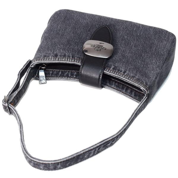 コーチ バッグ COACH デニム エライザ レザー ロゴ ワンハンドル ショルダー ハンドバッグ ウォッシュドグレー CAK45 COACH（コーチ） バッグ デニム エライザ レザー ロゴ ワンハンドル