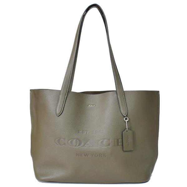 COACH コーチ バッグ ぺブルレザー キャメロン トート ロゴ トートバッグ オリーブドラブ CC050 : ブランド専門店 パイク ...
