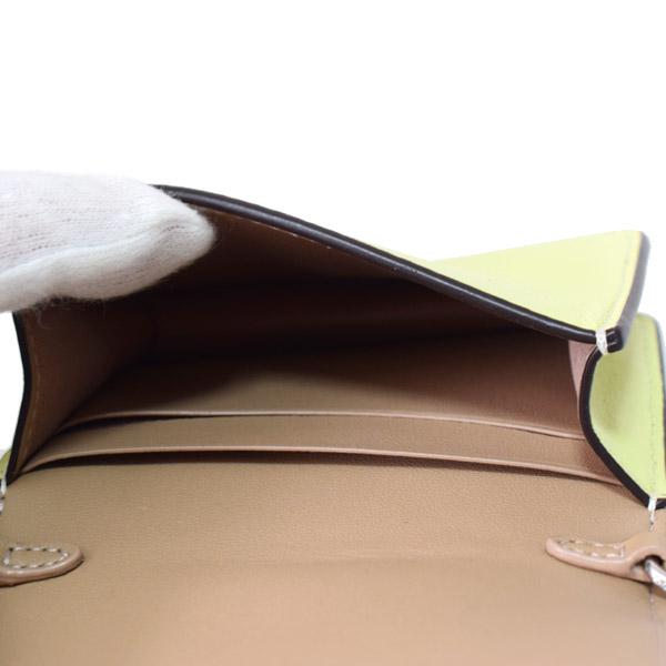 COACH（コーチ） 財布 レザー キルティング チェーン ミニ ウォレット