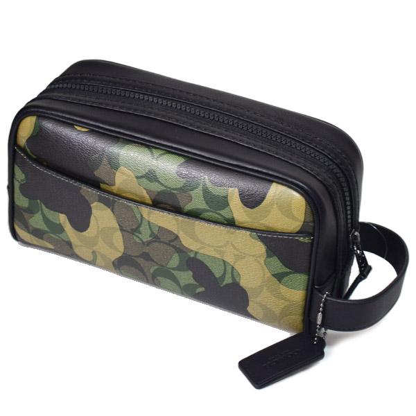 COACH（コーチ） バッグ メンズ コーティングキャンバス レザー