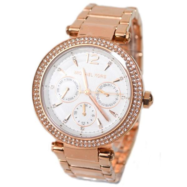 MICHAEL KORS マイケルコース 時計 パーカー ラインストーン 腕時計 ローズゴールド MK5781 : ブランド専門店 パイク ...