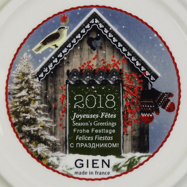 ジアン クリスマスプレート2018 シャレー柄 : ピナコテカ - 通販 ジアン クリスマスプレート2018 シャレー柄 : ピナコテカ - 通販