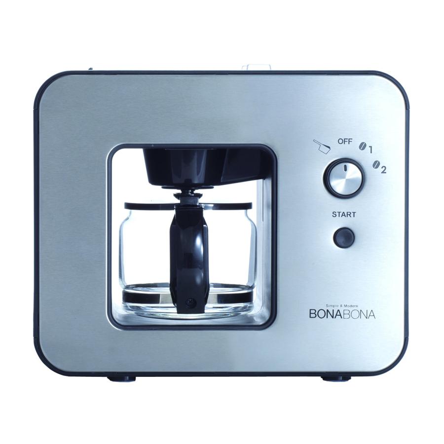 CCP 【BONABONA】 全自動ミル付きコーヒーメーカー(保温機能搭載 CCP 【BONABONA】 全自動ミル付きコーヒーメーカー(保温機能搭載