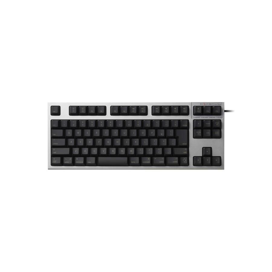 R2TL-JPVM-BK(シルバー/黒) REALFORCE TKL for Mac 日本語91配列 : Pineapple Base - 通販 - Yahoo!ショッピング