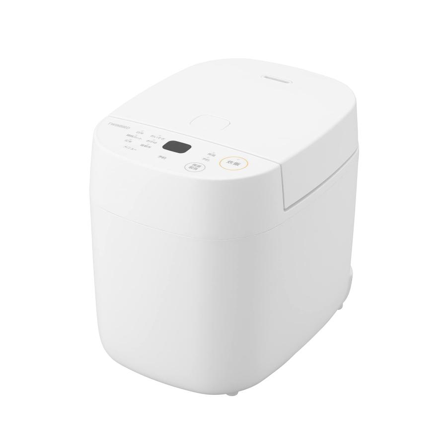 ツインバード 炊飯器 マイコン 炊飯ジャー 1.5合 ひとり暮らし 糖質カット 炊き立て 保温 ホワイト RM-4547W 一人用 新生活 おかゆ 玄 : Pineapple Base ...