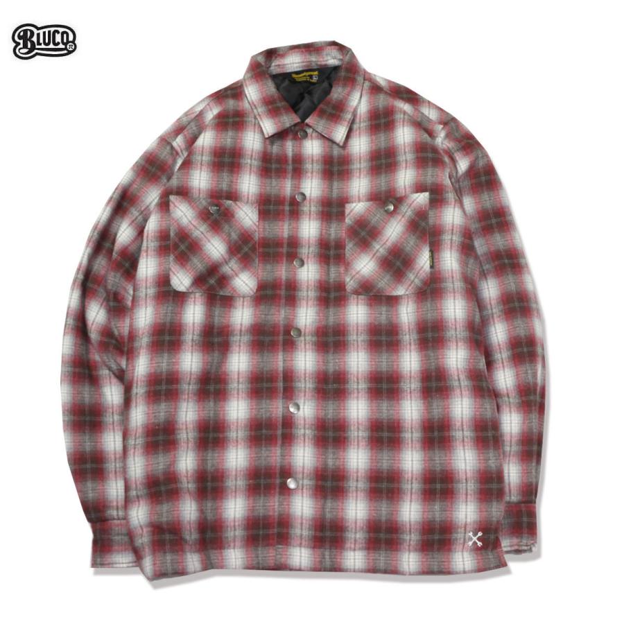 BLUCO（ブルコ） ☆セールプライス!!☆OL-046-021 QUILTING SHIRTS 3色