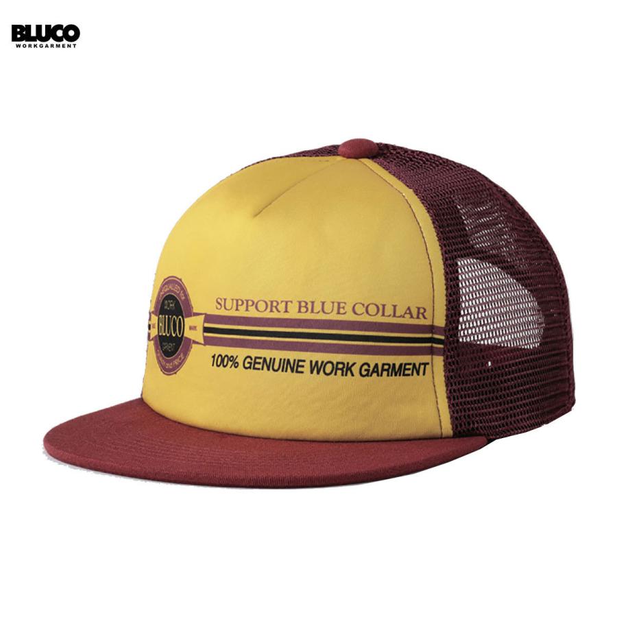BLUCO（ブルコ） OL-215-022 MESH CAP -Enterprise- 4色(BLK-GRY/BGD-MTD/GRN-KHK ...
