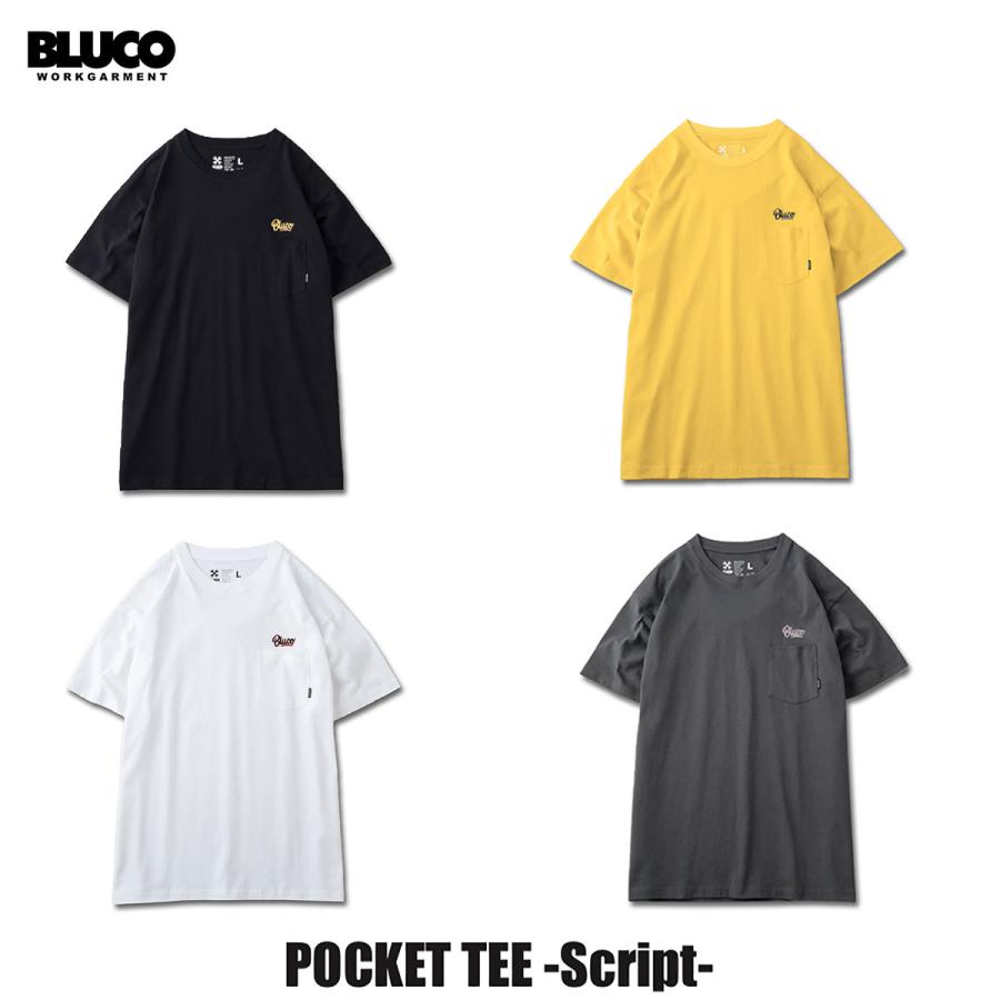 ☆セールプライス!!☆BLUCO(ブルコ) OL-22-005 POCKET TEE -Script- 4色(BLK/BNN/WHT/CHL)☆送料無料☆ : Pins store - 通販 ...