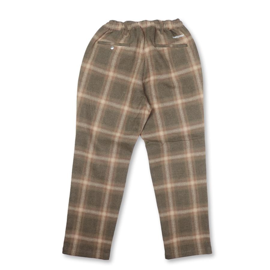 BLUCO（ブルコ） OL-41-044 OMBRE CHECK WARM EASY PANTS 2色(BLACK