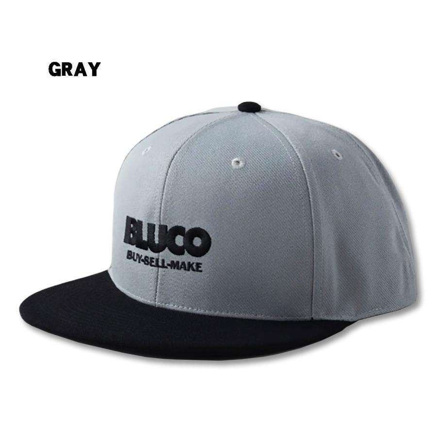 BLUCO（ブルコ） OL-61-019 6-PANEL CAP -LOGO- 4色(BLK/NVY/GRY/BRN)☆送料無料☆ ...