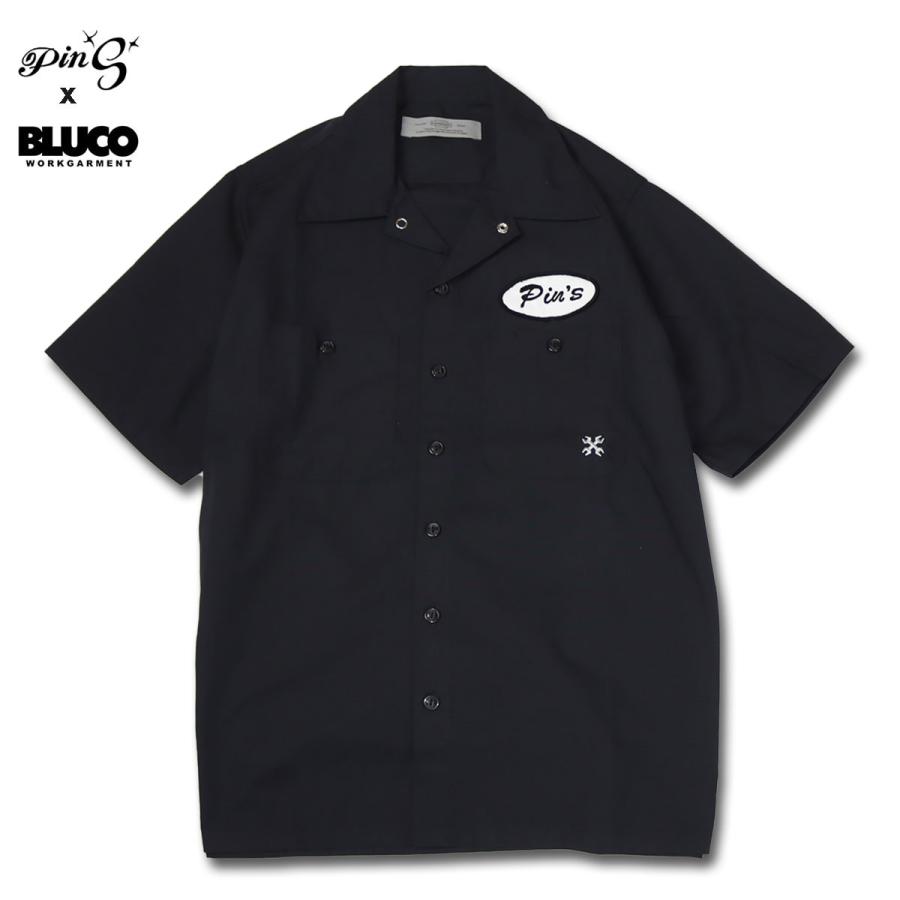 BLUCO Pin's カスタムワークシャツ -Embroidery Patch- ブラック☆送料無料☆ : Pins store - 通販 - Yahoo!ショッピング