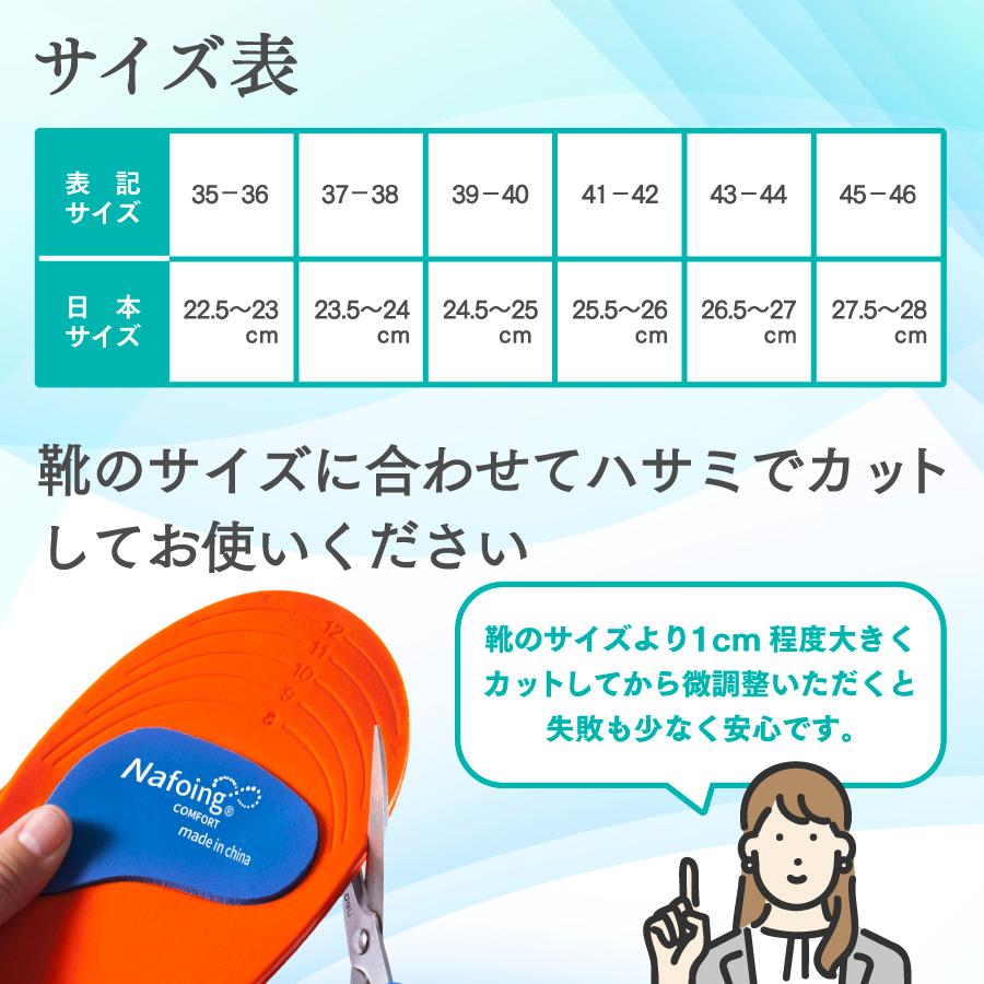 インソール 2足セット 疲れない 中敷き 衝撃吸収 スニーカー 靴 疲労軽減 ウォーキング ランニング 立ち仕事 扁平足 スポーツ 姿勢矯正 ...
