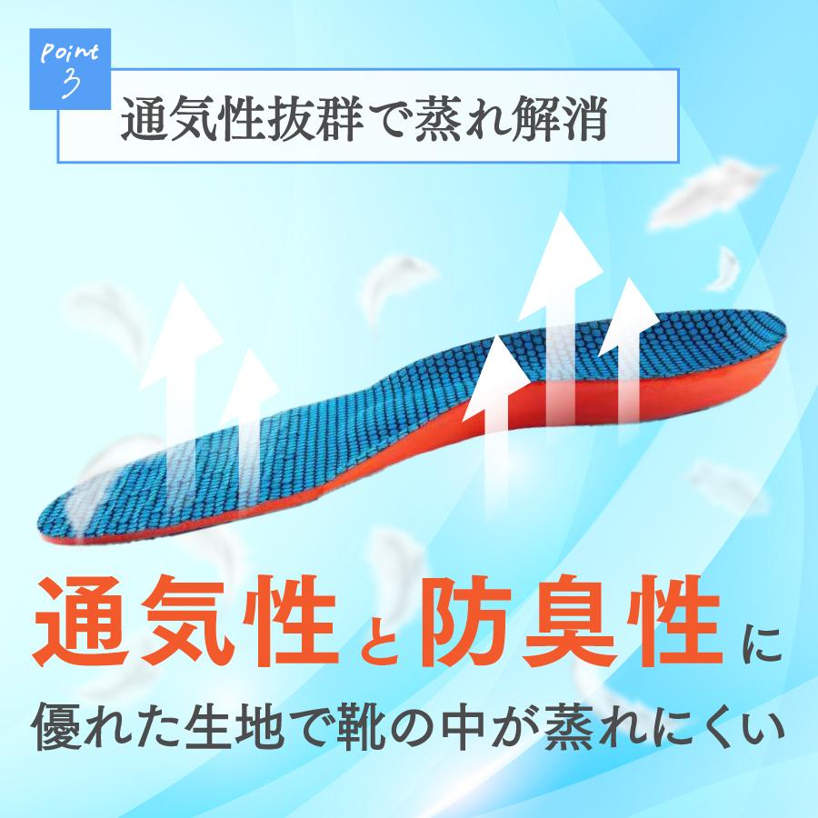 インソール 2足セット 疲れない 中敷き 衝撃吸収 スニーカー 靴 疲労軽減 ウォーキング ランニング 立ち仕事 扁平足 スポーツ 姿勢矯正 ...