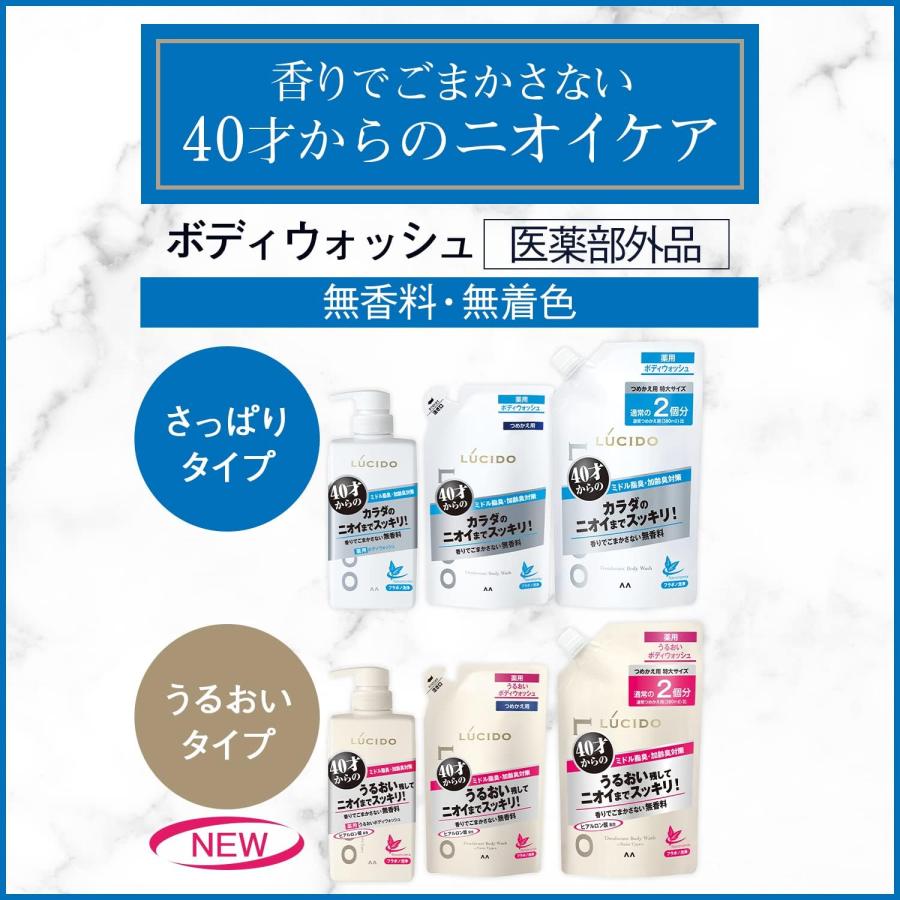 mandom（マンダム） 配送料無料 マンダムルシード 薬用デオドラントボディウォッシュ(無香料) つめかえ用 380ml×2個セット : Piony-パイオニー ヤフー店 - 通販 ...